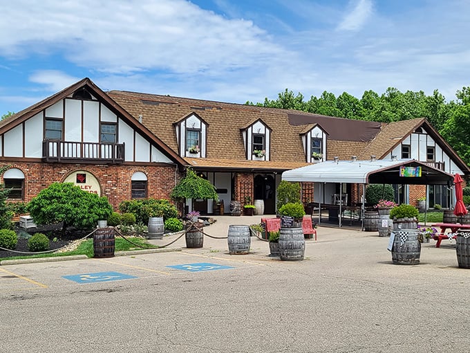 Valley Vineyards: Where "wine country" meets "country charm." Don't let the rustic exterior fool you &ndash; inside, it's grape heaven.