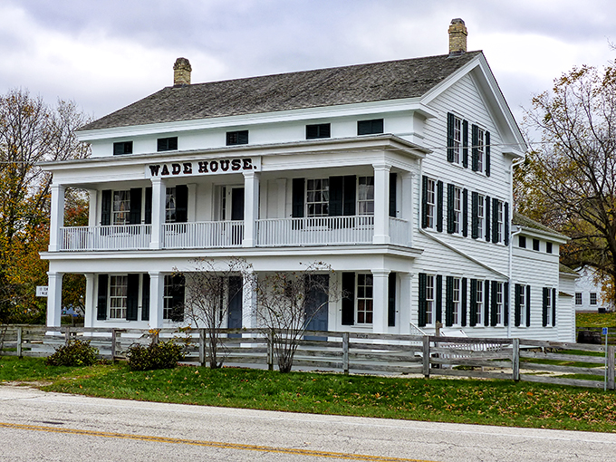Wade House: Greek Revival meets Midwestern hospitality. It's the fanciest truck stop this side of the Mississippi!