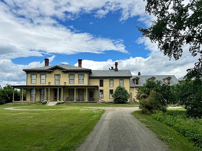 Hello, 19th century! The Washburn-Norlands Living History Center is like "Little House on the Prairie," but with better plumbing.