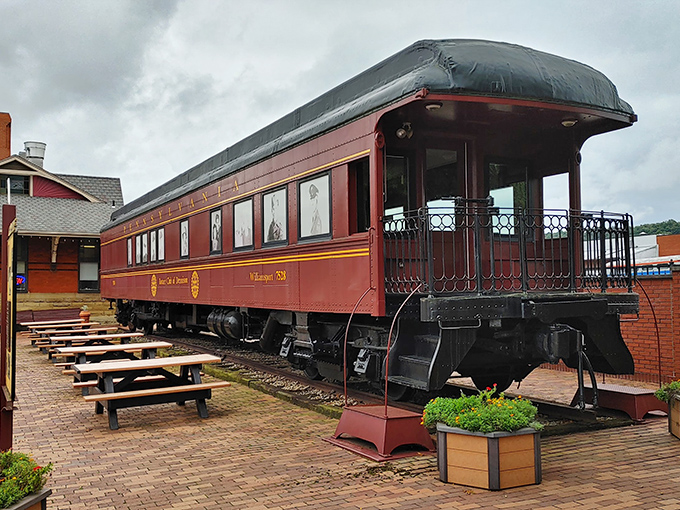 Choo-choose your own adventure in this time capsule of train history, complete with vintage rail cars and wartime memories.