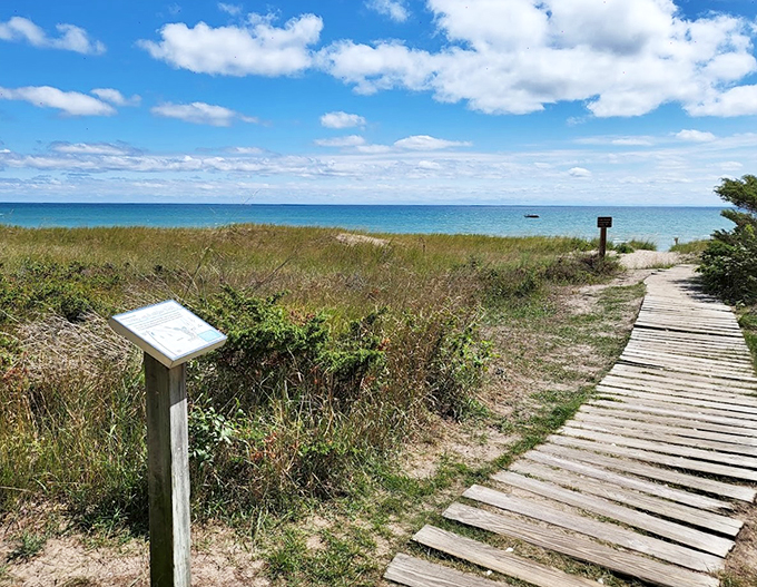 Dunes, boardwalks, and Lake Michigan vistas. Who needs the Hamptons when you've got this?