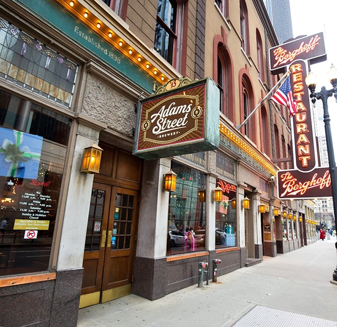 Where German-American fare meets Windy City flair. Step into The Berghoff and you're stepping back to a time when 'craft beer' meant 'lunch'.