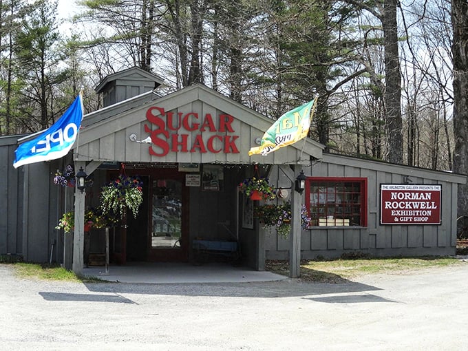 Part science lab, part candy store, The Sugar Shack turns tree juice into liquid joy before your very eyes.