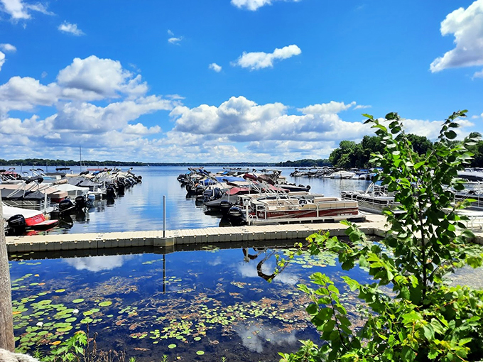 Boats, docks, and endless blue &ndash; White Bear Lake's waterfront is like a choose-your-own-adventure book, but wetter and more fun.