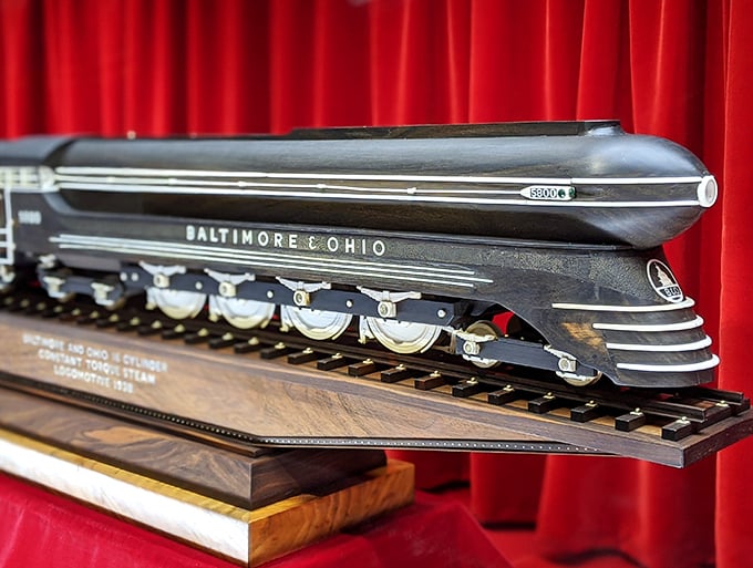 Sleek, streamlined, and ready to roll. This Art Deco dream machine captures the spirit of a bygone era.