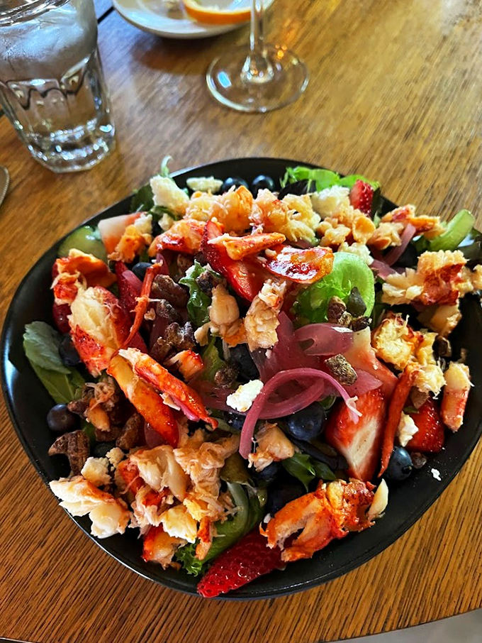 A salad so fresh and colorful, it could double as a still life painting. Van Gogh would've loved to get his fork on this.