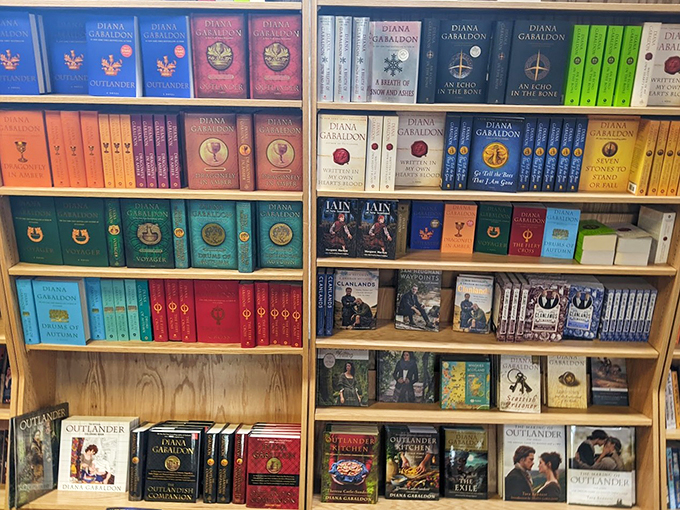 Feast your eyes on this smorgasbord of stories! Diana Gabaldon's section alone could keep you lost in time for years. 