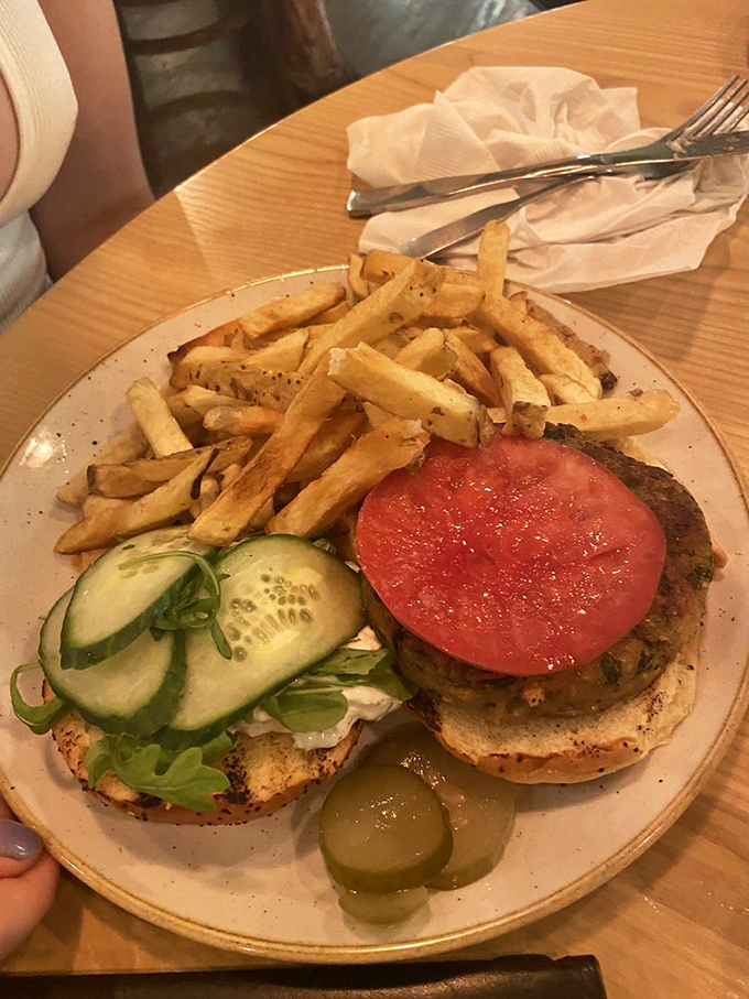 Hand-cut fries and a perfectly crafted burger - a dynamic duo that puts Batman and Robin to shame.