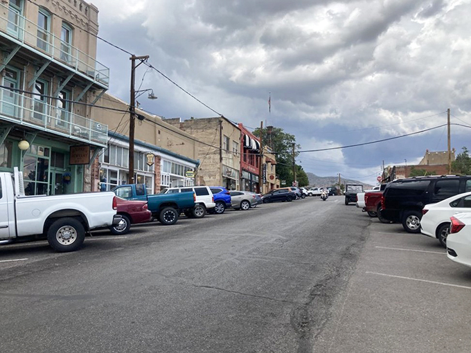 Parking in Jerome is an adventure sport. One wrong move and your car might decide to take a scenic tour down the hillside.