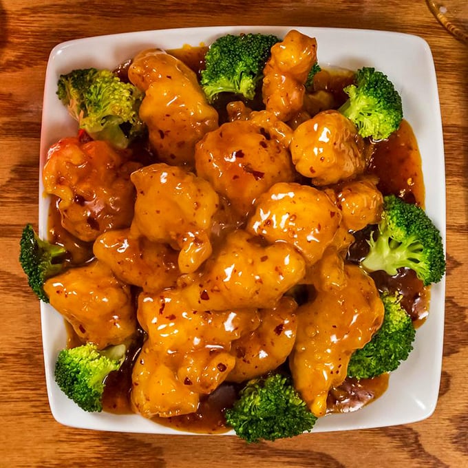 General Tso would be proud - this chicken dish strikes the perfect balance between sweet, spicy, and absolutely irresistible.