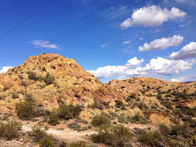 It's not a scene from 