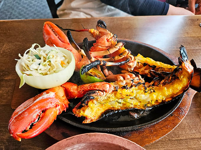 Maine meets Mumbai! A tandoori-spiced lobster that proves sometimes the best traditions are the ones we create ourselves. Photo credit: Jeffrey Laroco
