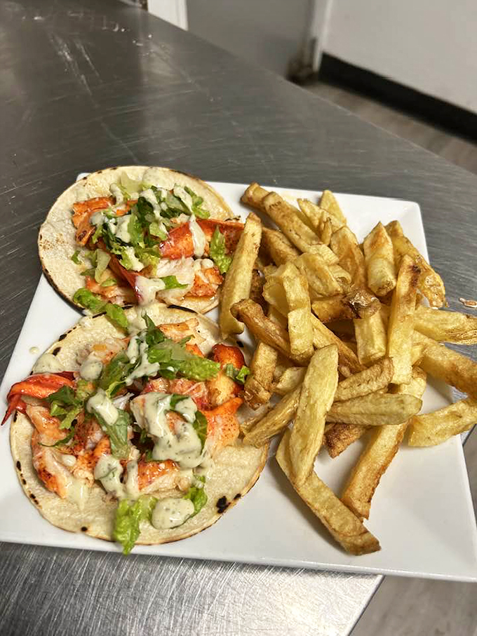 Who says Maine can't do tacos? These lobster-loaded beauties would make even a Mexican abuela nod in approval.