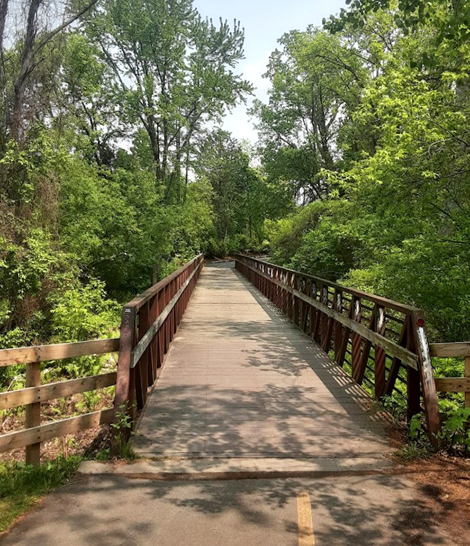 9. nearby bridgeA peaceful pathway leads visitors through the park to discover this remarkable stone circle installation.
