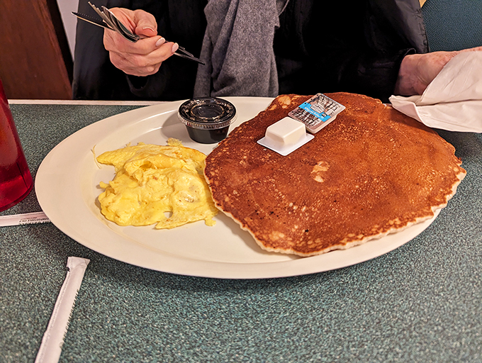 Behold, the pancake of your dreams &ndash; so fluffy it might float away if not anchored by maple syrup.