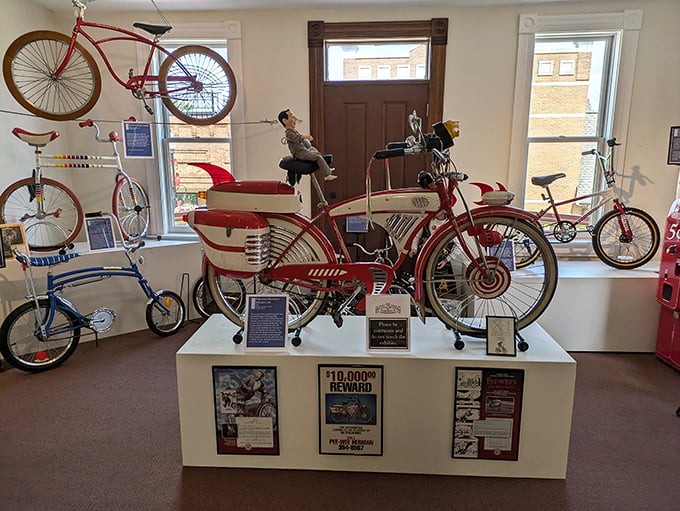 Great Scott! Is that Pee-wee Herman's bike? This iconic two-wheeler proves that sometimes, the adventure is all about the journey &ndash; and the laughs.