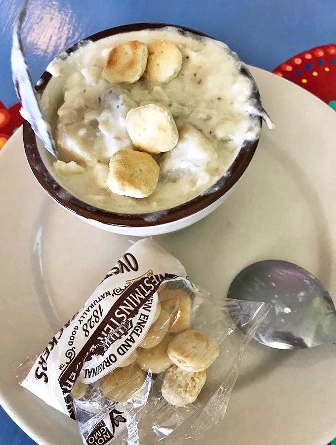 A bowl of pure New England comfort, where every spoonful tells a story of the sea.