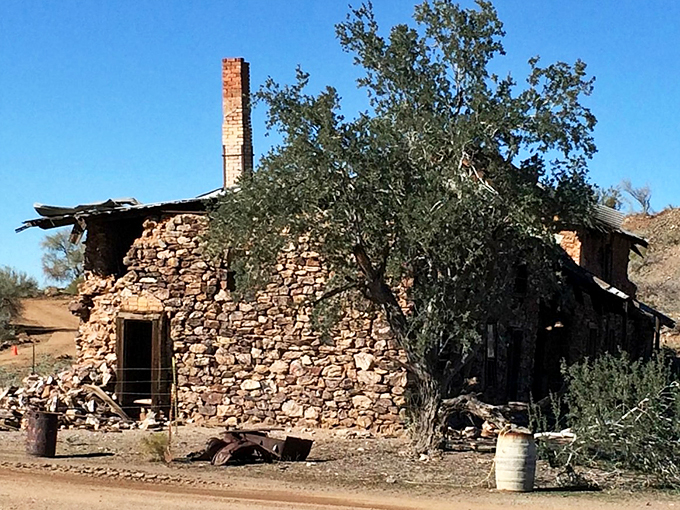 Talk about a fixer-upper! This stone house has more character than a Clint Eastwood film festival. Just needs a little TLC&hellip; and maybe indoor plumbing.