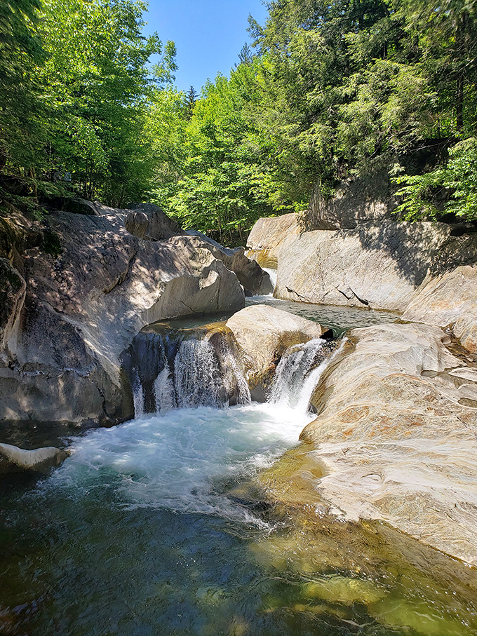 Dive into nature's own refreshment station. This swimming hole is cooler than the other side of the pillow.
