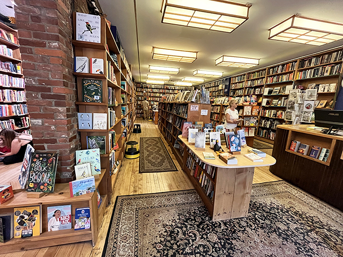 Wander through these aisles and you might just find your next favorite read. It's like a treasure hunt, but with less sand in your shoes!