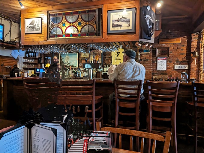 Raise a glass to good times! This bar area is where sea tales are spun, friendships are forged, and the occasional shanty might spontaneously break out.