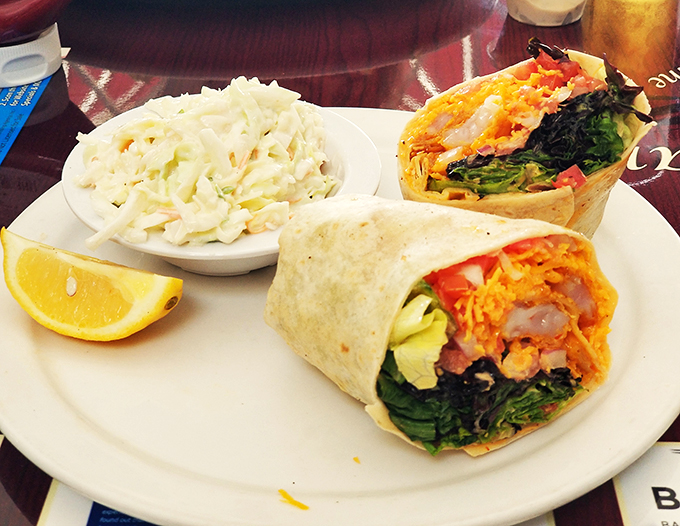 Fresh greens and perfectly seasoned filling make this wrap more than just lunch &ndash; it's a handheld feast.