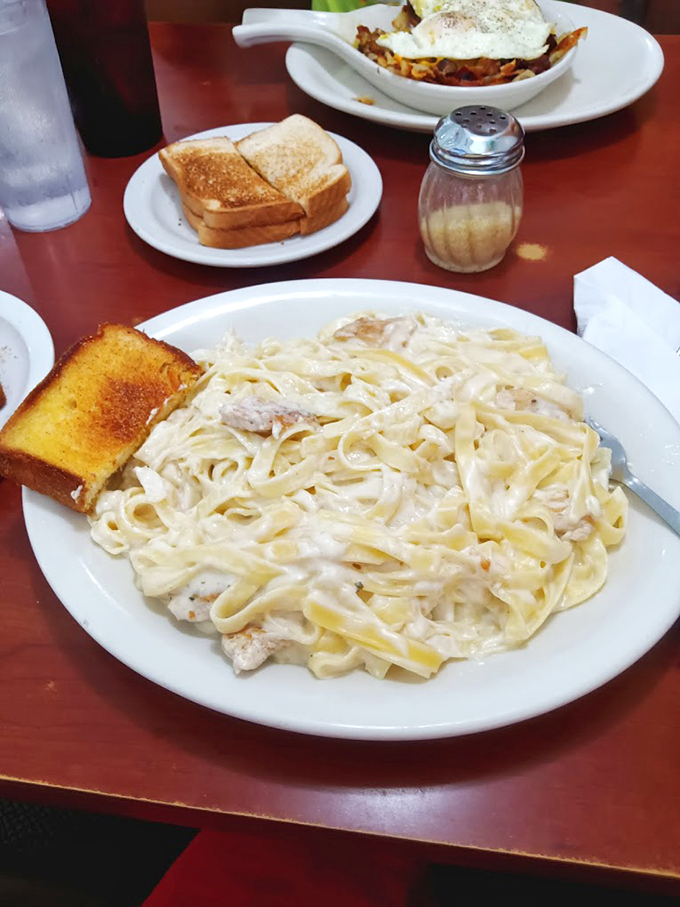 Fettuccine Alfredo so creamy, it could make an Italian nonna weep with joy. Comfort food that hugs your taste buds!