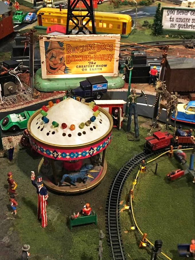 Step right up to the greatest little show on Earth! This tiny circus brings all the magic of Barnum & Bailey, minus the elephant-sized cleanup.