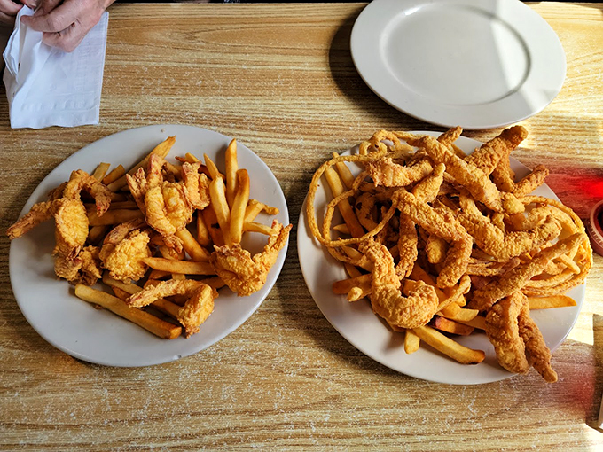 Clam strips or seafood confetti? Either way, these crispy delights are a party in your mouth waiting to happen.