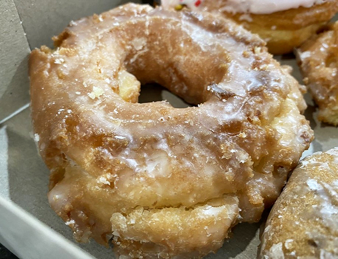 Glazed and confused? Not with this sour cream wonder. It's the perfect balance of tangy and sweet, like a dessert tango on your tongue.