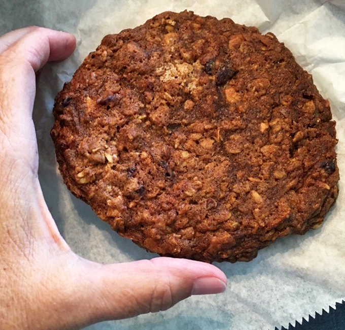 Cookies for breakfast? It's not just a dream anymore. This oatmeal wonder is here to revolutionize your mornings. Photo credit: Deke M.