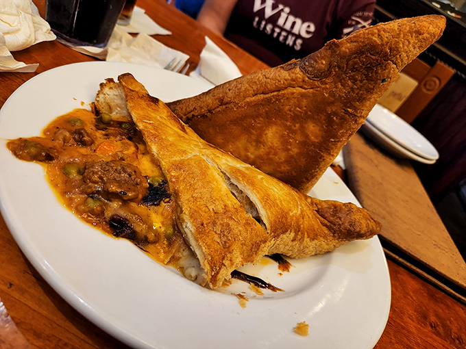 Shepherd's pie: where veggies play hide and seek under a blanket of mashed potatoes. It's like edible peek-a-boo! Photo credit: Dawn Russell