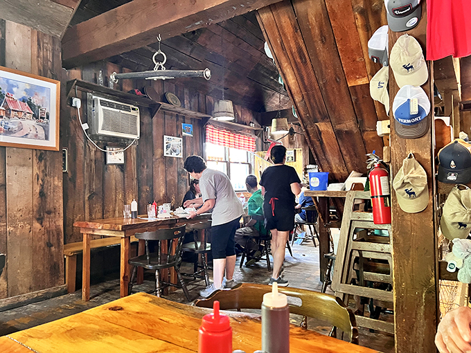 Where maple magic happens! These friendly faces are the wizards behind your syrupy, delicious breakfast dreams.