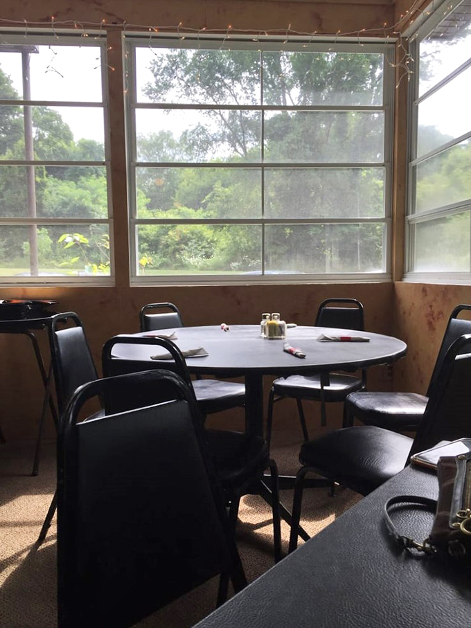 A room with a view (of more food): Cozy corner seating that whispers, "Stay a while, order dessert, and watch the world go by."