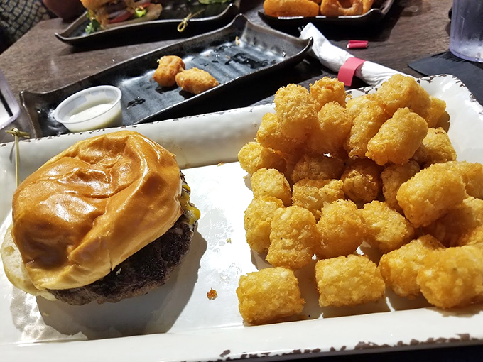 Nostalgia bites! These golden nuggets of potato perfection will transport you straight back to your school cafeteria days.