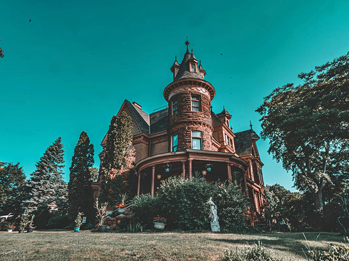 Henderson Castle: Kalamazoo's crown jewel where Victorian dreams come with Wi-Fi. Who says you can't have your castle and hot tub in it too?