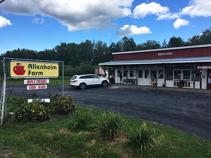 Maple magic meets creamy dreams! This farm's creemee stand is serving up scoops of pure Vermont bliss.