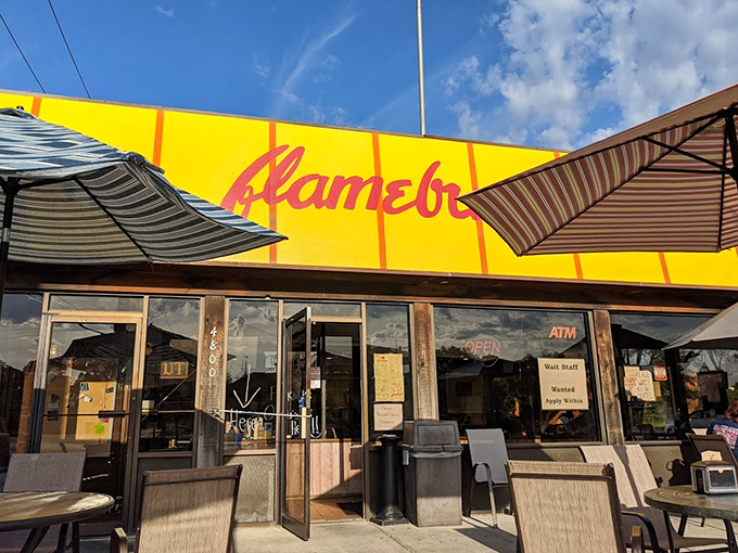 When the midnight munchies strike, Flameburger answers! This 24-hour diner is like a lighthouse for hungry night owls.