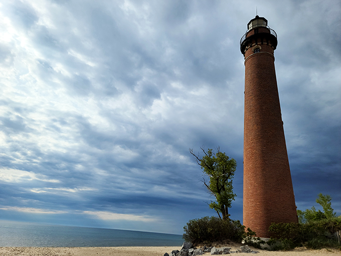 Little Sable Point: The au naturel beauty of Lake Michigan. This brick tower proves sometimes less is more, even for lighthouses. 