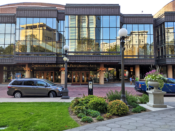 Bravo from beyond! This elegant venue hosts performances for audiences both seen and unseen.