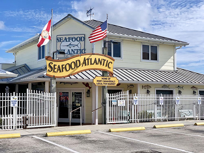 Seafood Atlantic: Where rocket science meets ocean flavors! Cape Canaveral's best-kept secret is out of this world&hellip; and right by the water.