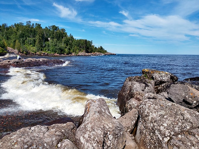 Nature's waterpark! Gorges and falls that'll make you want to grab a barrel and channel your inner daredevil (but don't, please). Photo credit: Sharen