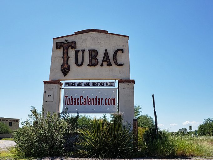 Tubac: Where art and history collide in an explosion of Southwestern charm. Georgia O'Keeffe would feel right at home here!