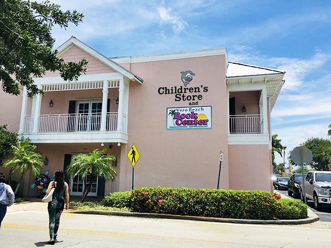 Vero Beach Book Center: The Disneyland of bookstores! This pink palace of literature is where book lovers go to live happily ever after.