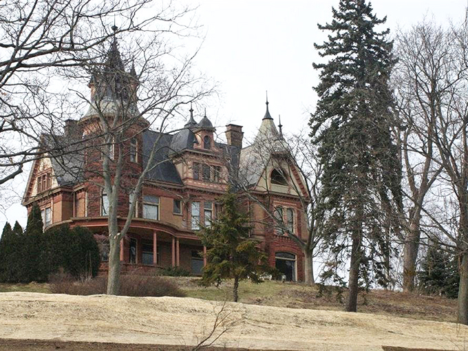 Part Hogwarts, part "Clue" board, Henderson Castle invites you to spend the night... if you dare. Just don't blame us if the suit of armor starts walking! Photo credit: Michigan Haunted Houses