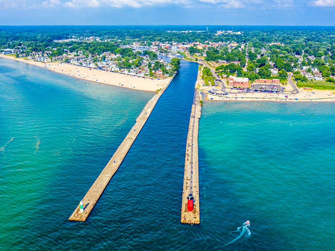 Ahoy, beach lovers! South Haven's shores and sailing heritage make it the Cape Cod of the Midwest. Photo credit: South Haven