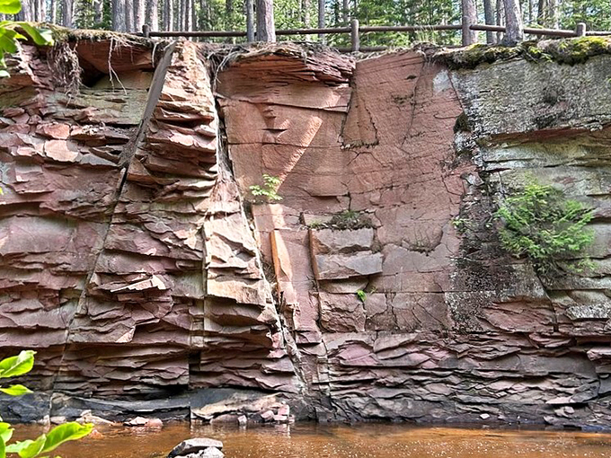 Nature's own water park, complete with rock slides and natural pools. No lines, no tickets &ndash; just pure, splashy fun!