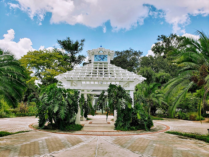Gazebo in paradise! The perfect spot for a romantic rendezvous or impromptu poetry reading.