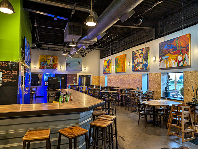 Inside Karben4, art meets science in a delicious collision. It's like your coolest friend's garage band grew up and started brewing liquid gold.