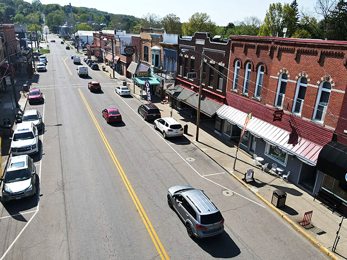 Small town, big charm! Loudonville's main drag is like a movie set for "Quintessential American Town," minus the cameras.